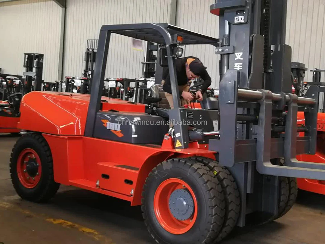 10ton Forklift Lonking Diesel Forklift Electric Forklift Price Lg100dt ...