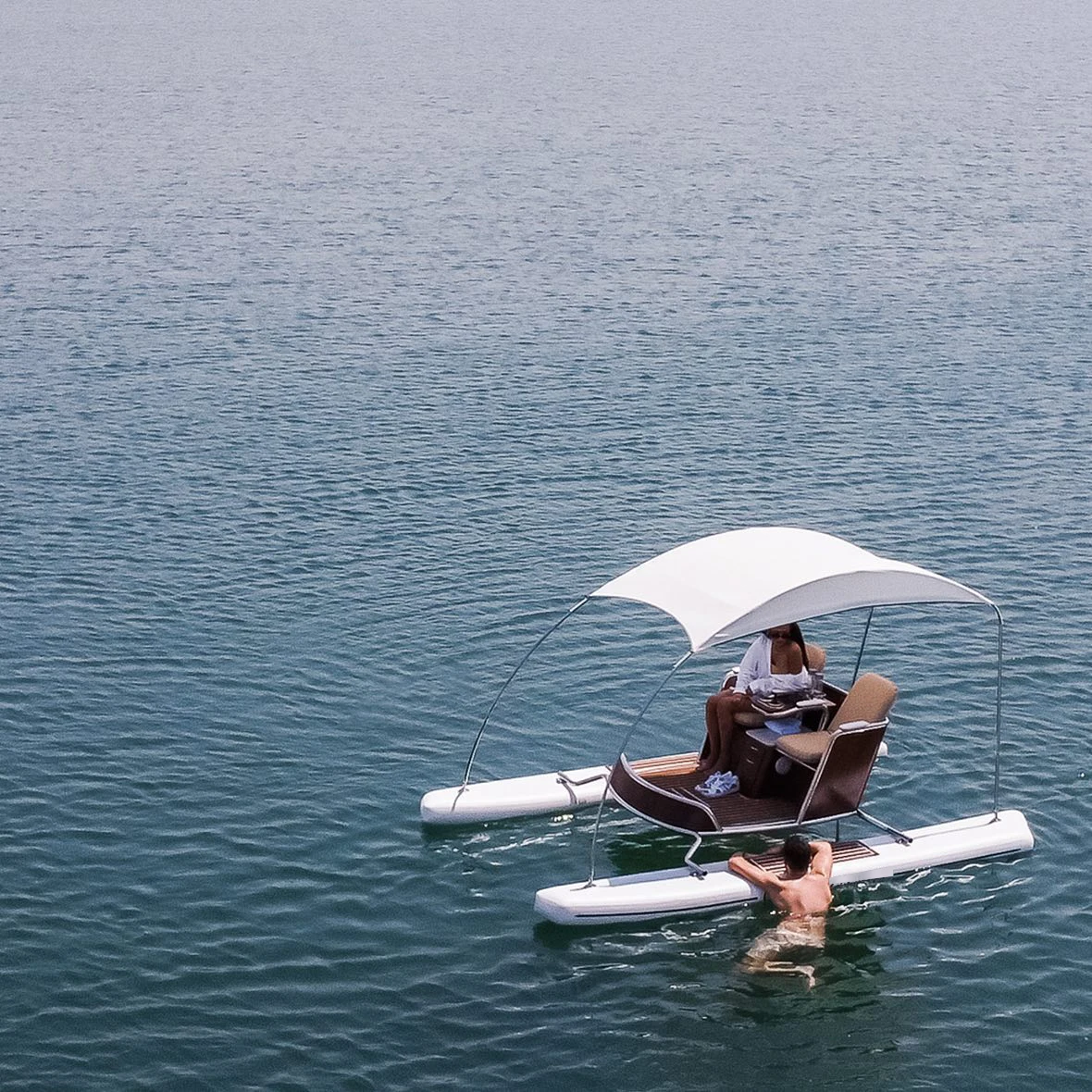 Ecocampor Classic 13ft Electric Engine Double Hull Boat for Rent & Sale ...