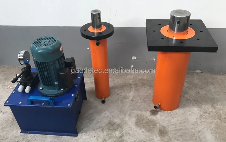 Flange Hydraulic Jack with Oil Rebound & Overflow for Lifting—Strong ...