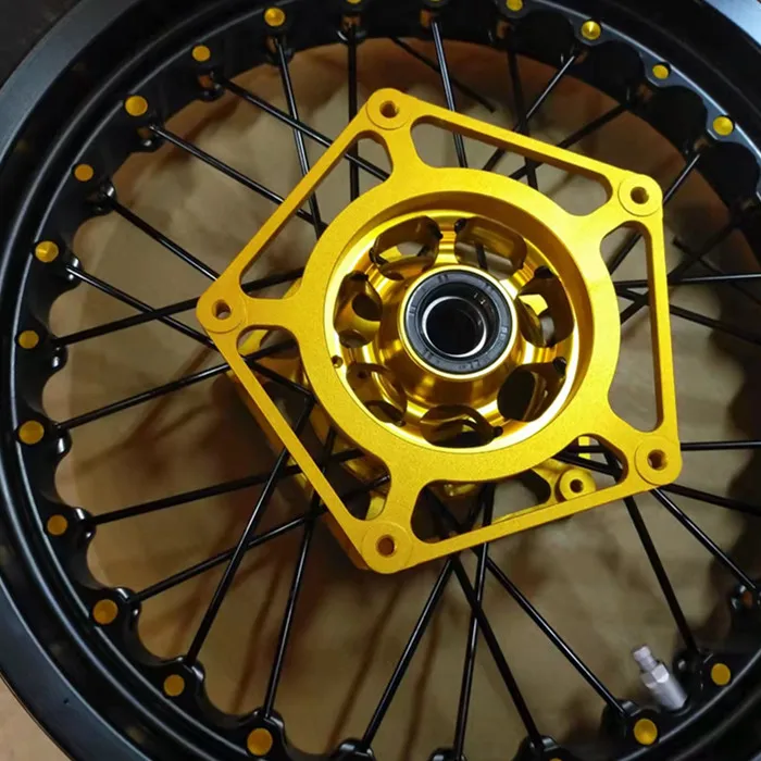 Motorcycle Aluminum Anodized Scrambler 100 Carbon Disc Road Tubeless ...
