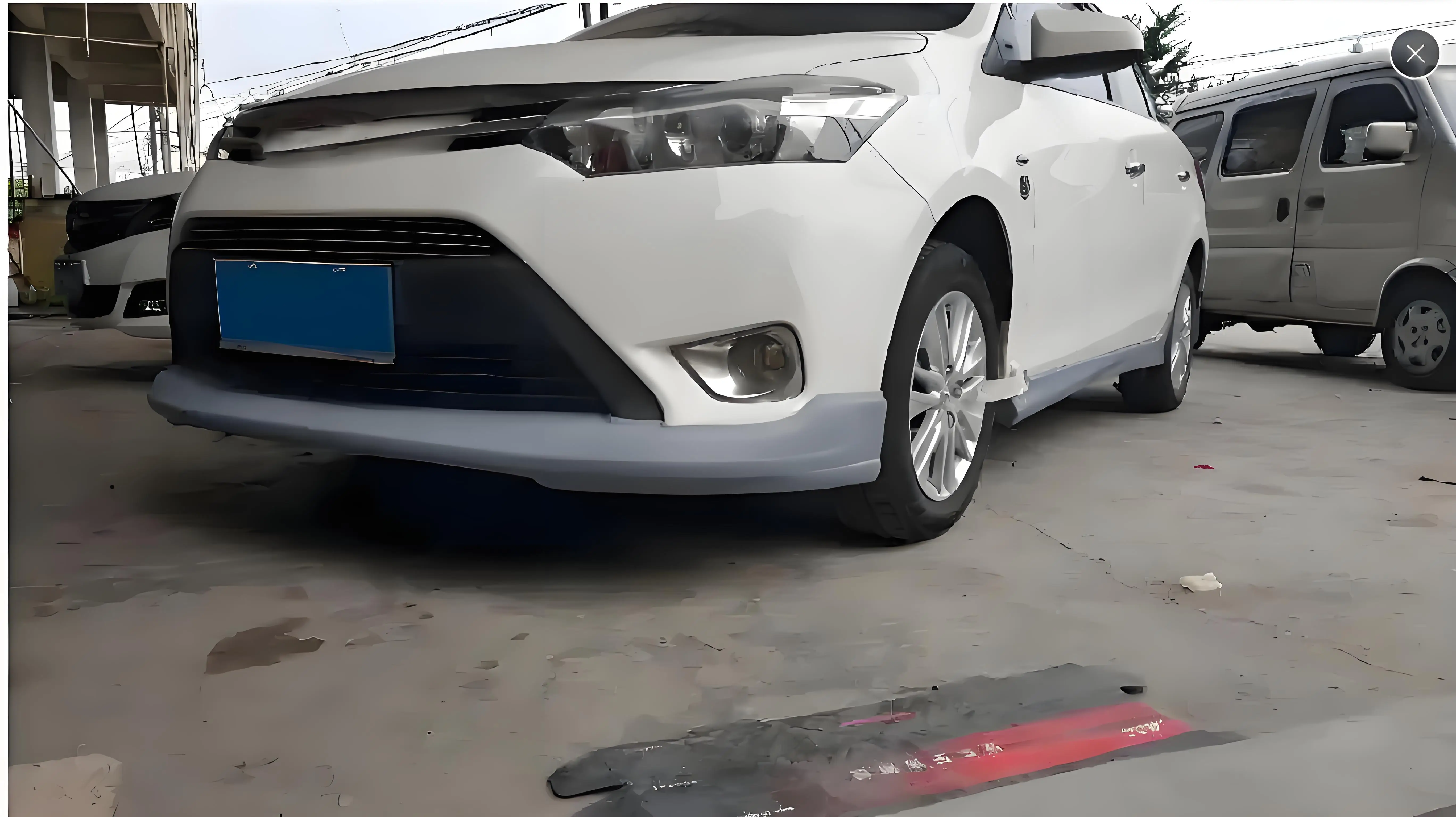 Auto Body Systems Pp Wide Body Kit Front Lip for Toyota VIOS 2014 2015 ...