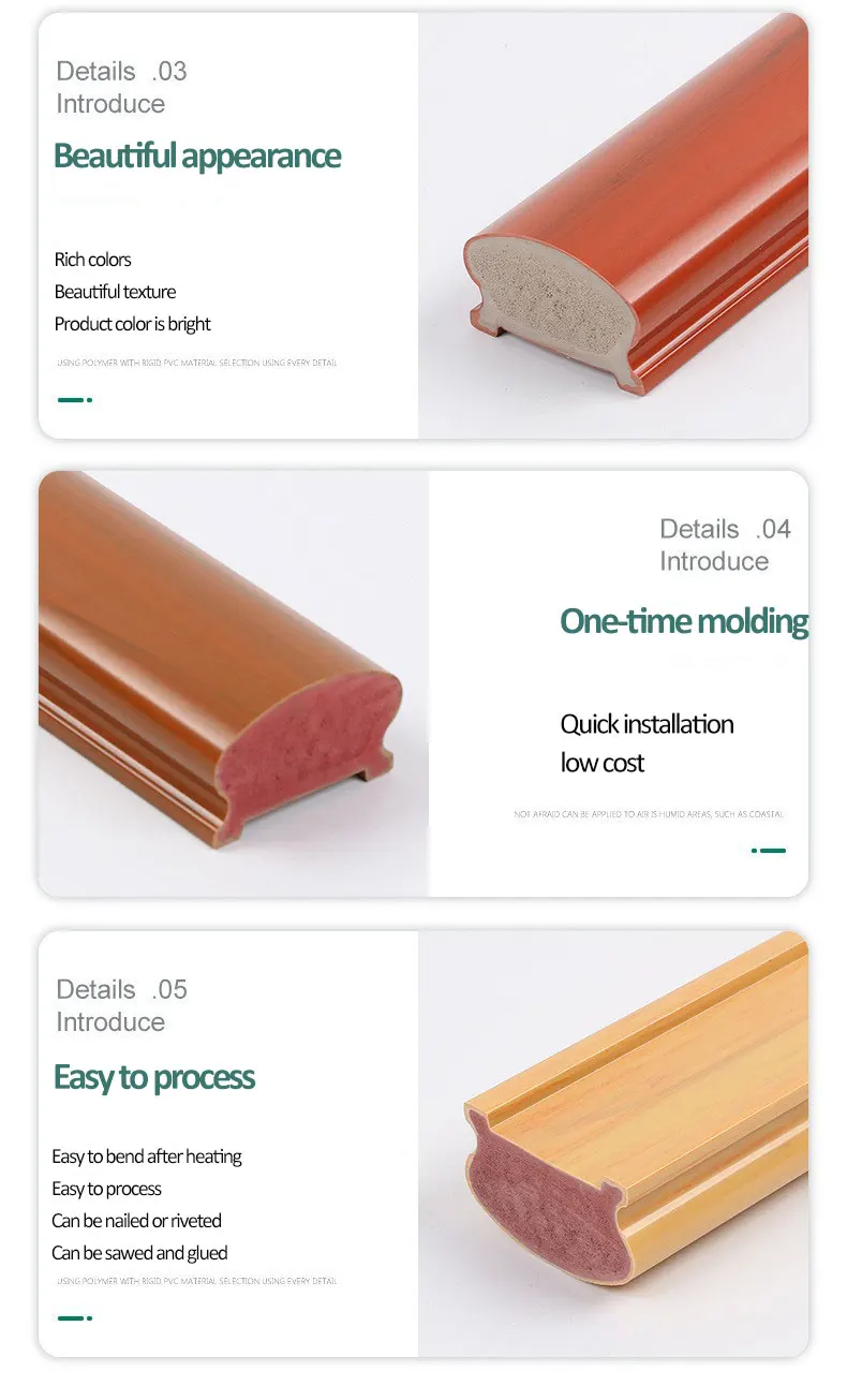 Outdoor Pvc Stair Handrail For Decoration And Safety Pvc Handrail ...