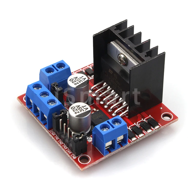 Dual H Bridge Dc Stepper Motor Drive Controller Board Module L298n ...