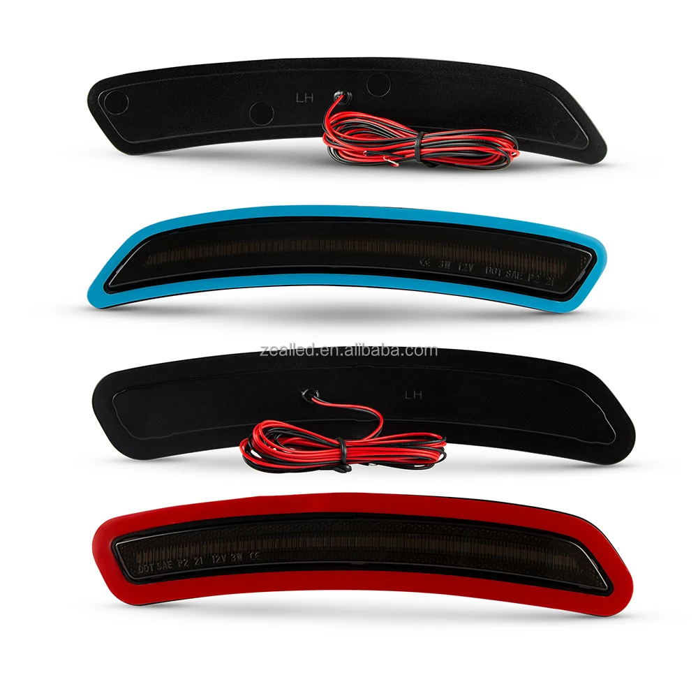 Front&Rear Bumper Fender LED Side Marker Light Lamps for Toyota Supra ...