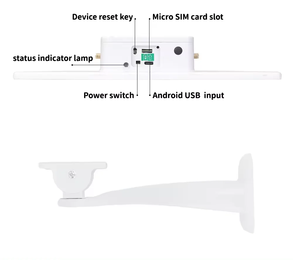 Outdoor 4G Solar Camera - 15W Solar Panel & IP66 LTE Router