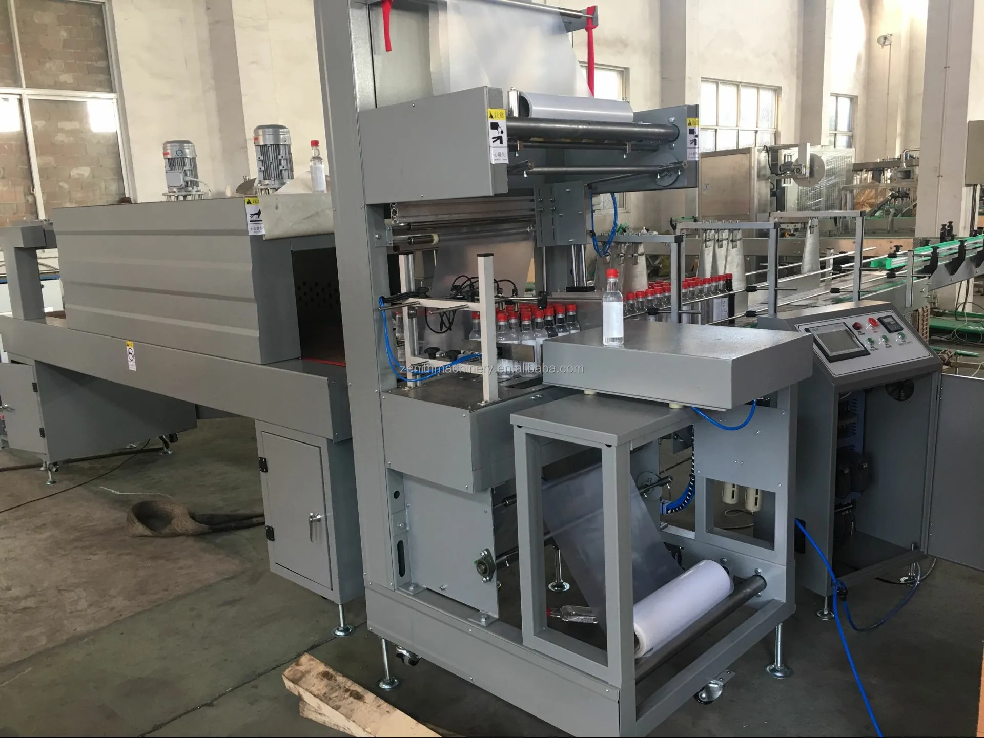 6000bph Automatic Shrink Wrap Wrapping Machine - Buy Shrink Wrap Machine,Shrink Wrapping Machine ...