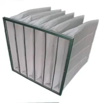 F6 F7 F8 Air Handler Filter Bag Fiberglass Media Factory Cheap Price ...