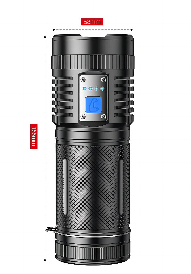 Most Powerful Led Diving Flashlight 2000 Lumens 3 X T6 Diving Led ...