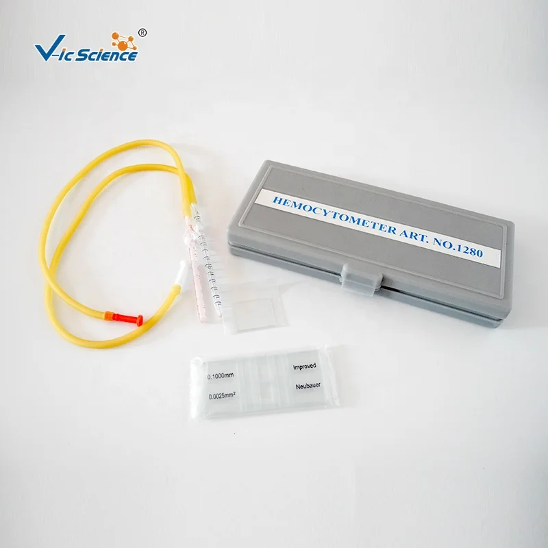 VIC SCIENCE Neubauer Counting Chamber - Precision Blood Count