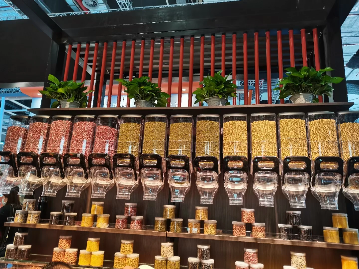 Ecobox Gravity Bulk Food Dispenser Nuts Grain Cereal Wall Dispenser ...