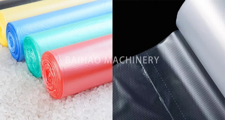 Automatic Plastic Nylon Biodegradable Garbage Bag Machine