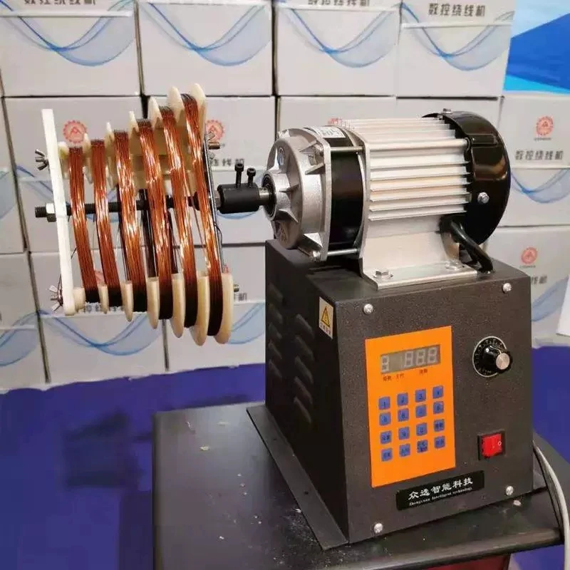 Semi-automatic Mall Voice Coil Winder Coil Wire Hose Usb Wire Cable ...