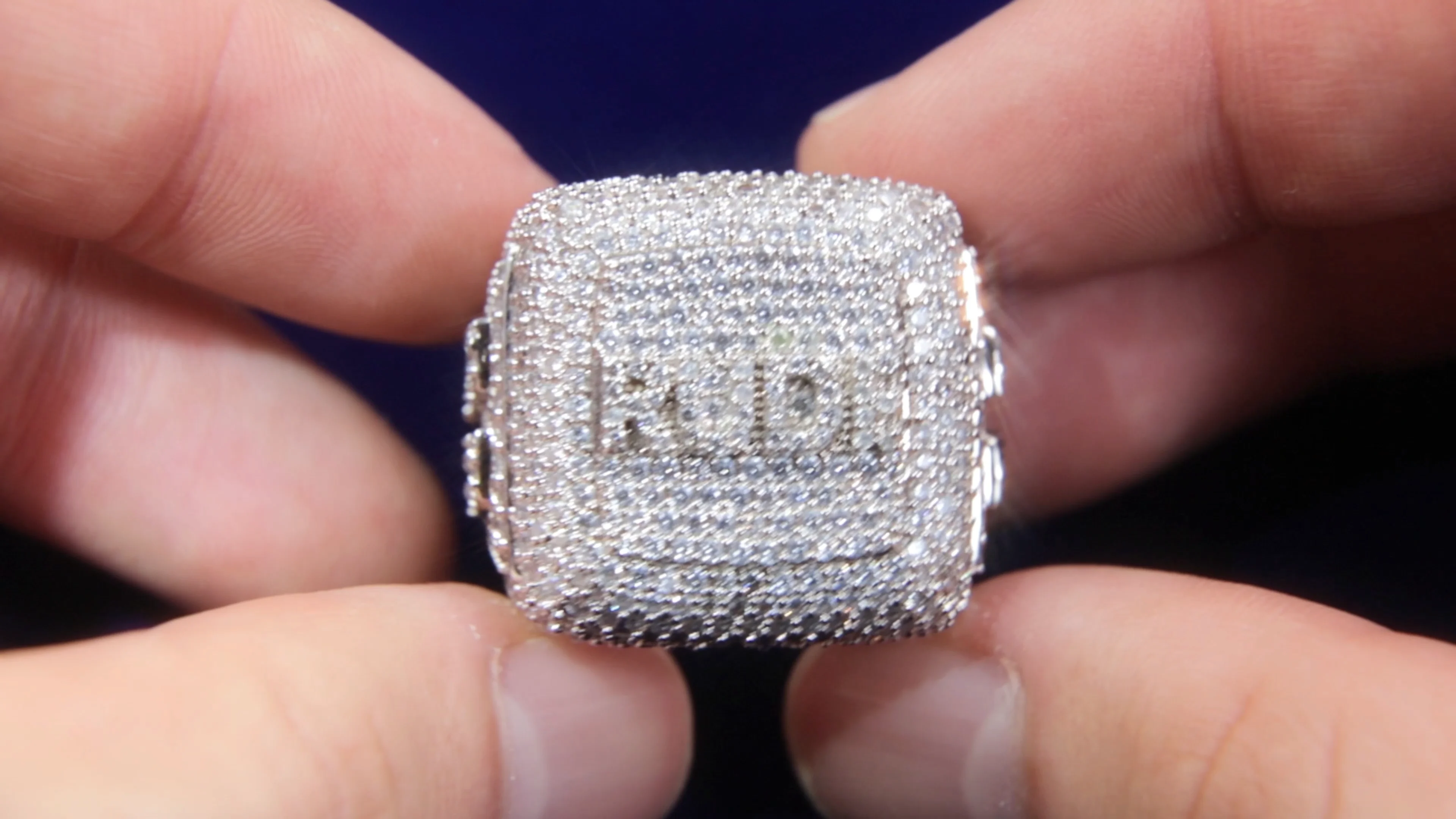 Best Selling Miami Hip Hop Rings 925 Sterling Silver Round Brilliant ...