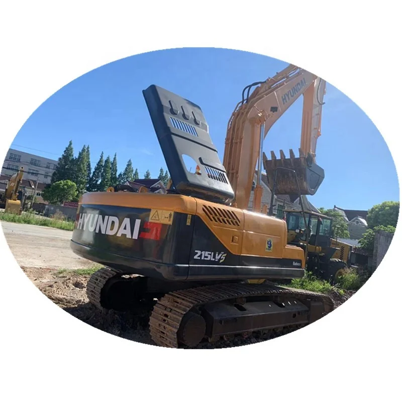 used hyundai excavator HYUNDAI R215LVS with low working hours ...