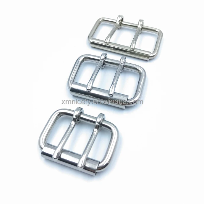 Stainless Steel Double Prong Roller Buckle - Durable 20mm to 50mm Sizes ...