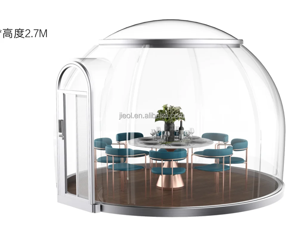 Polycarbonate Dome House: Inflatable Glamping Tent for Outdoor ...