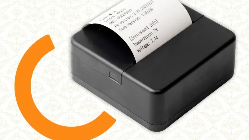 Micro Thermal Receipt Full Color Receipt Printer Mini Wireless Thermal ...