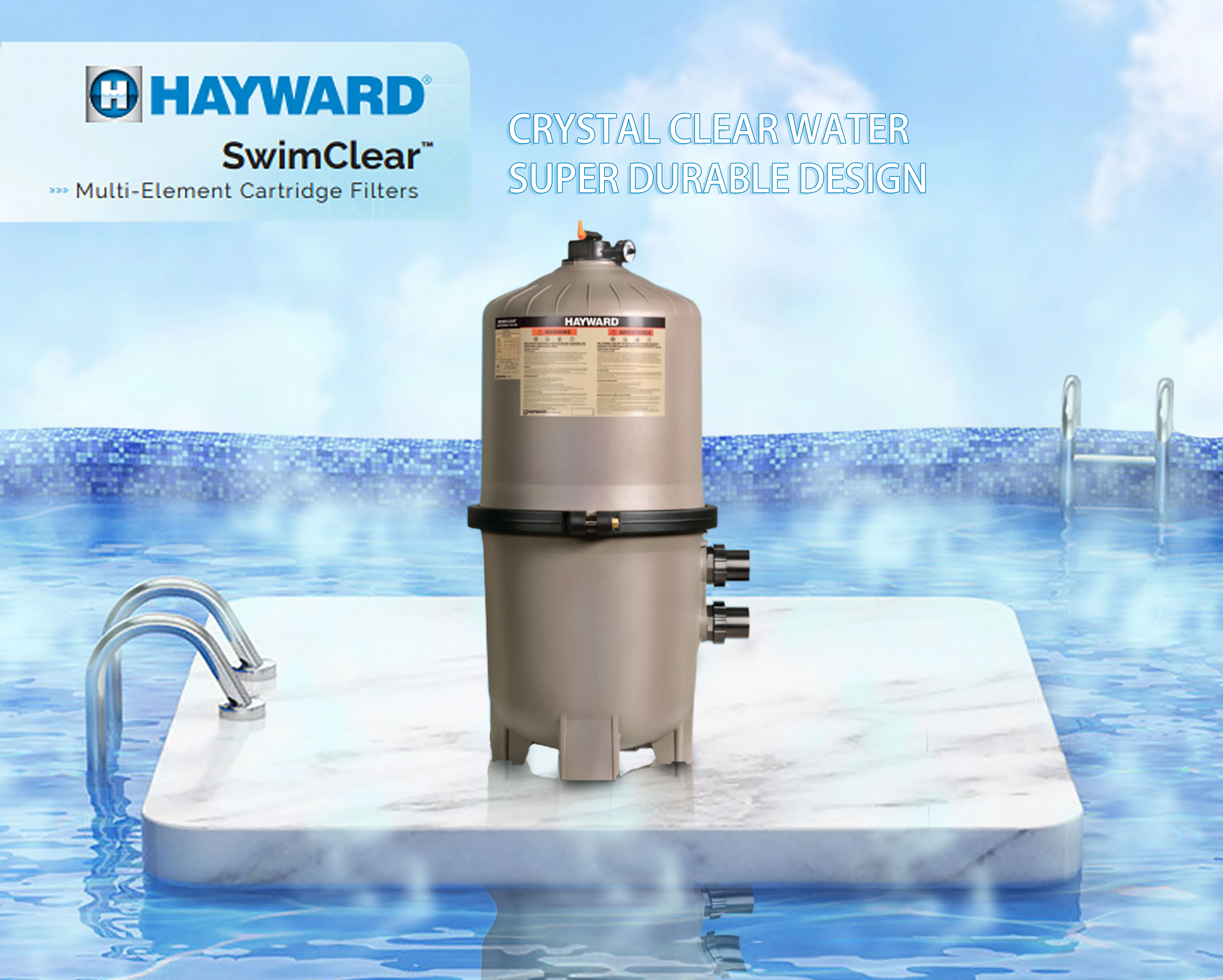 Heavy-duty Large Capacity Swimming Pool Cartridge Filters