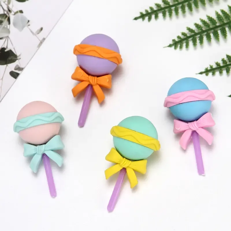 Promotional Mini Small Rubber Bulk Ice Cream Eraser Dessert Cookie ...