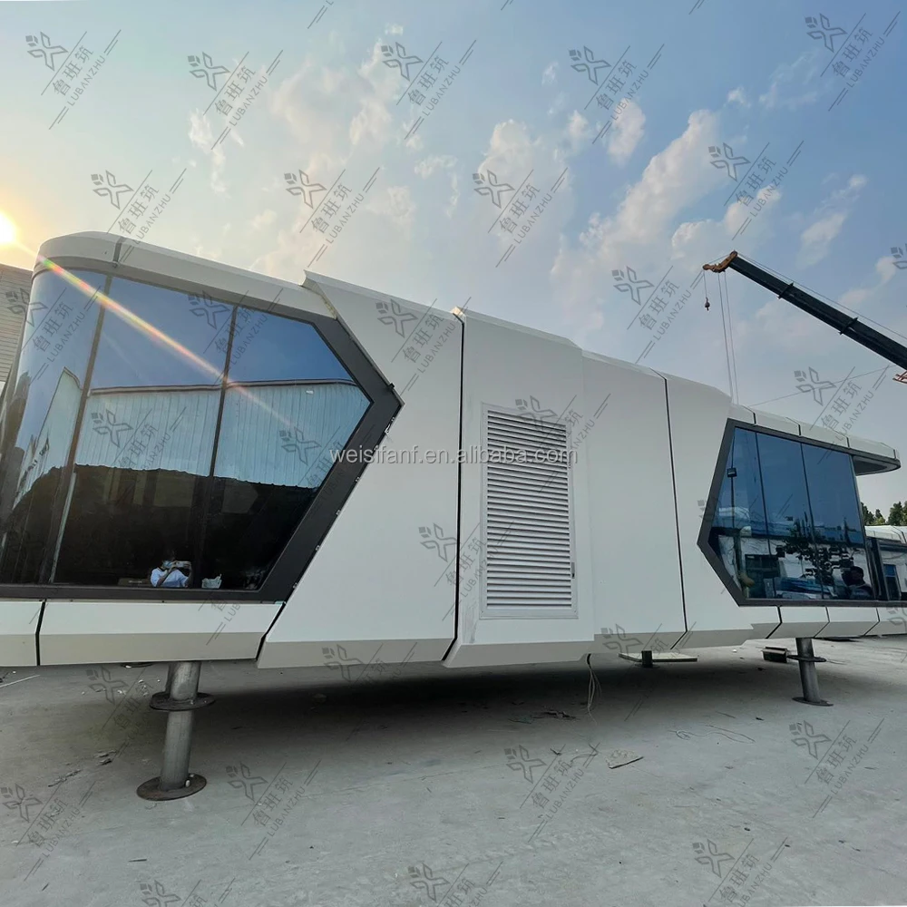 2023 Smart Prefab Capsule House Commercial Space Airship Bed Sleeping ...