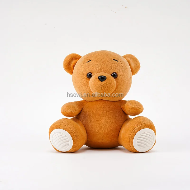 Cute Unisex Teddy Bear Plush Toy Speaker with Voice Recording Box PP ...