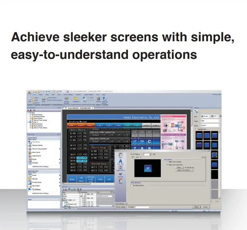 TS1100Si新富士Hakko 10.2英寸可编程显示屏触摸屏| Alibaba.com