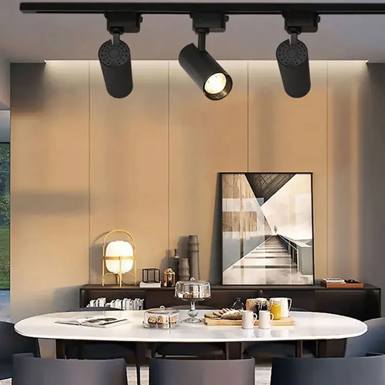 Commercial Track Light Focus Cob 20W 30W Spot Lights Led Linear Track ...