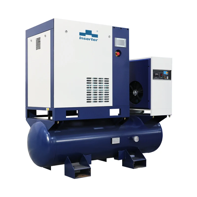 Mi-15-1 Air Cooling Airhorse Screw Air Compressor High-pressure Alarm ...