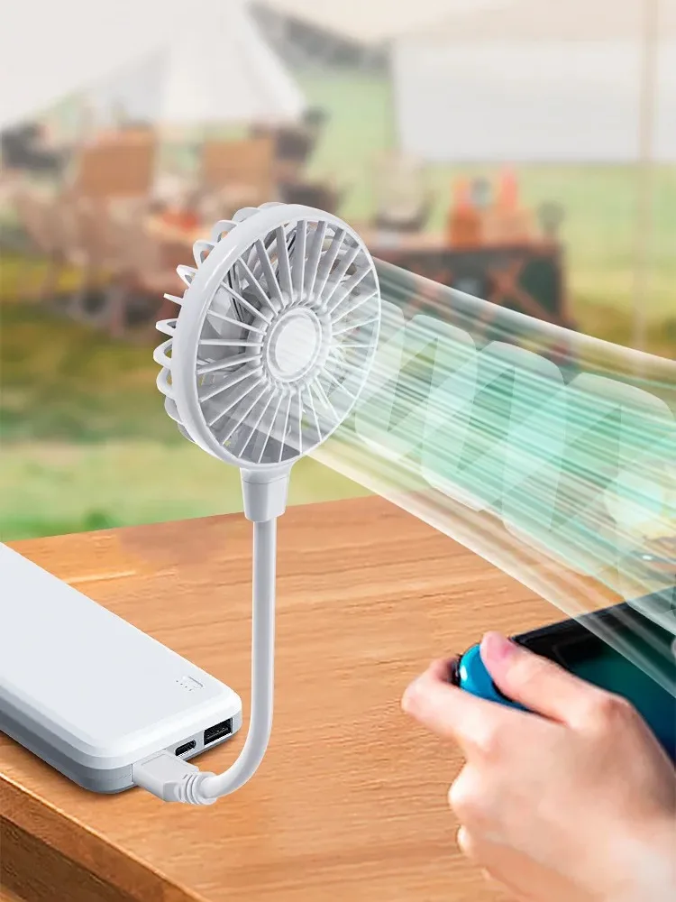 Ventiladores Mini Cooling Fans Rechargeable Handheld Pocket Fan Mini ...