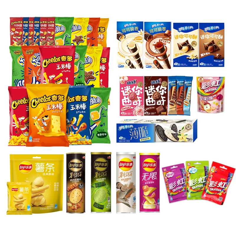 Lays Cheetos Potato Chips & Oreo Biscuits Sample Box