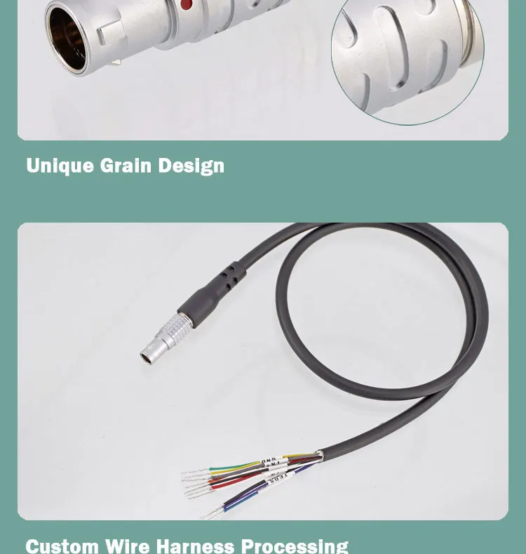 Egg 1b Series Female Fixed Socket 2-16pin Contacts Push-pull Connector ...