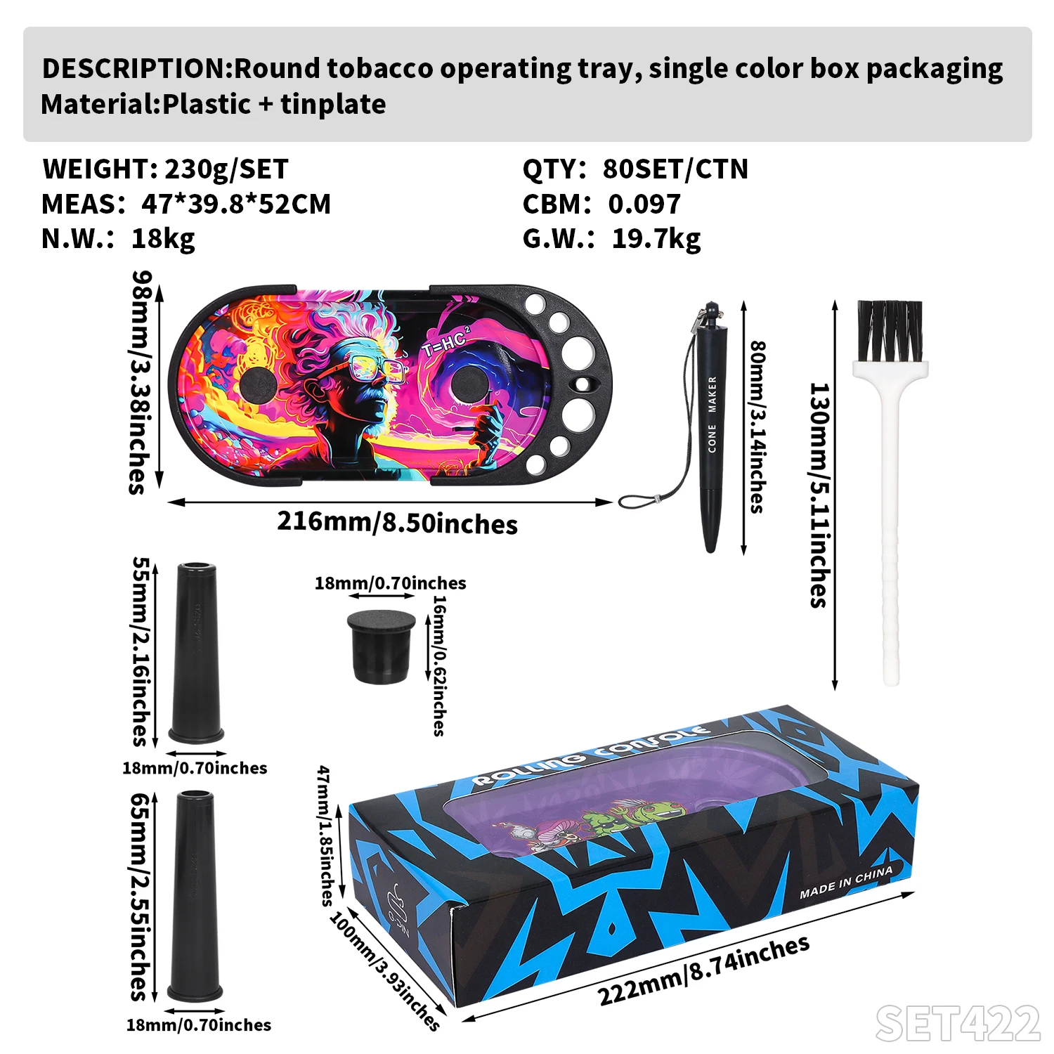 Hot Portable Graffiti Tobacco Console Metal 6-in-1 Herb Rolling Console ...