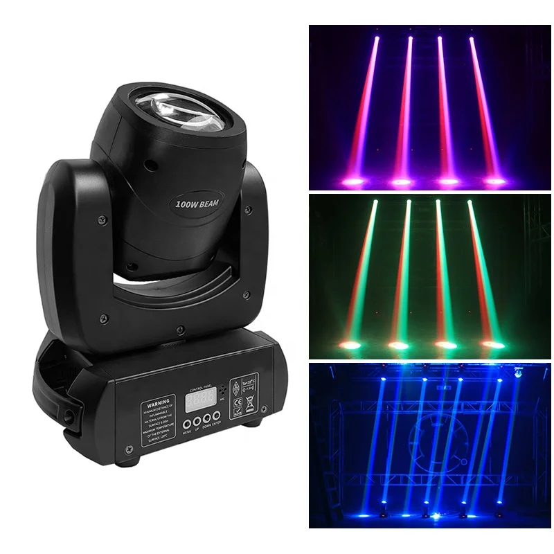 Dj Beam Mini Led 100w Moving Beam Spot Stage Light - Buy Beam Light,Dj ...