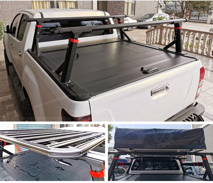 Universal Pick-up Truck Bed Ladder Rack - Durable & Adjustable