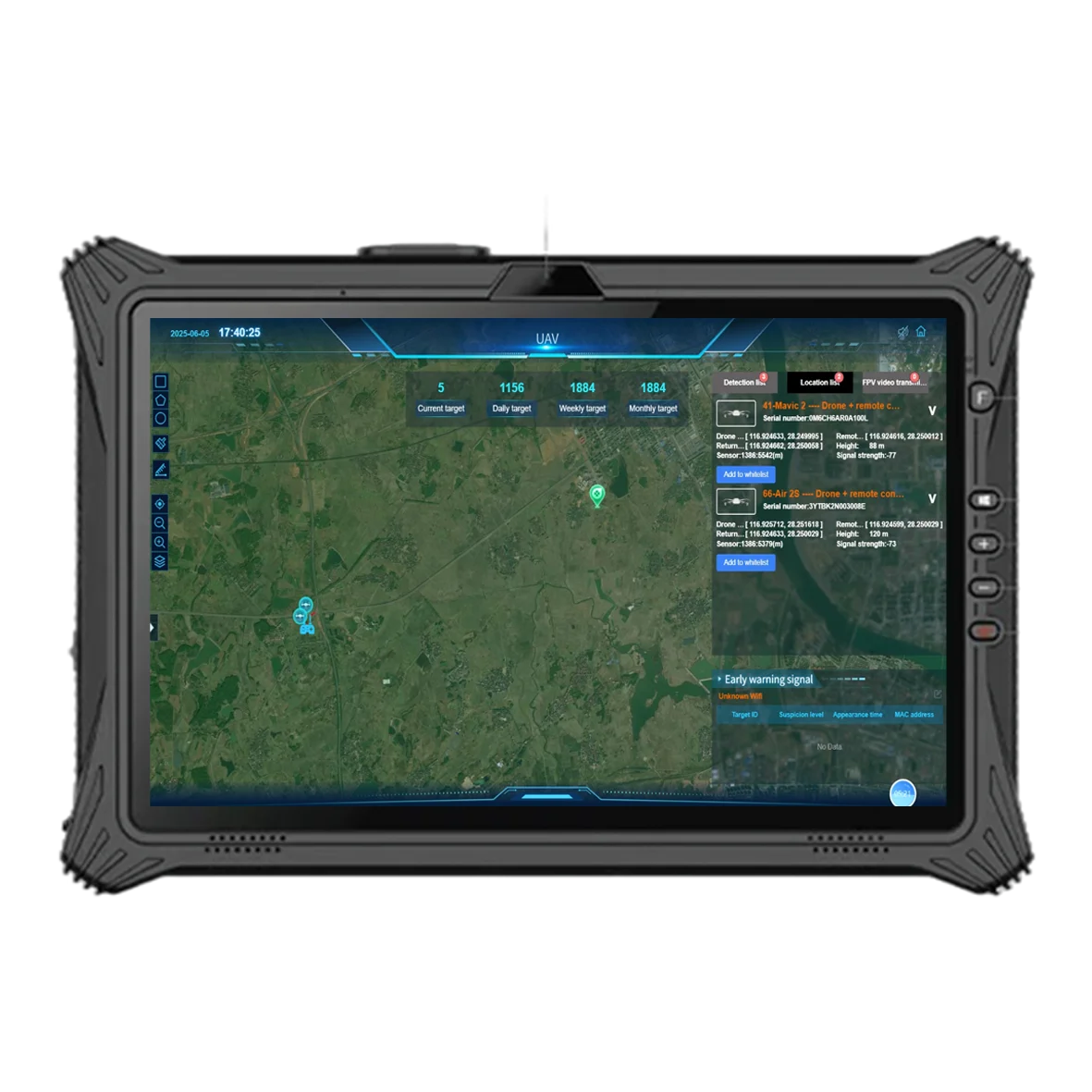 All Scenario Radar Drone Detection Positioning Device 70MHz-6.2GHz ...