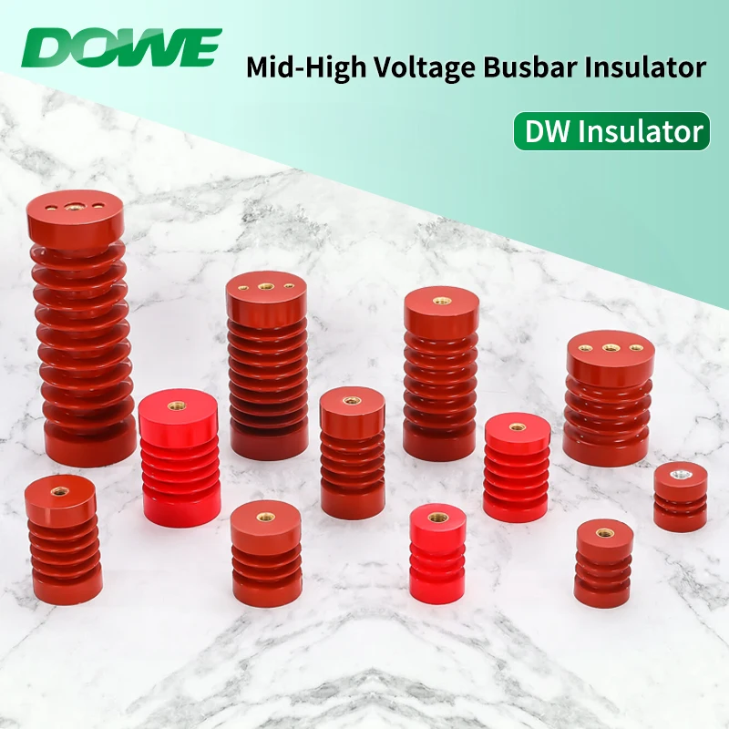 DOWE Middle Voltage Electrical Epoxy Resin Busbar Post Standoff ...