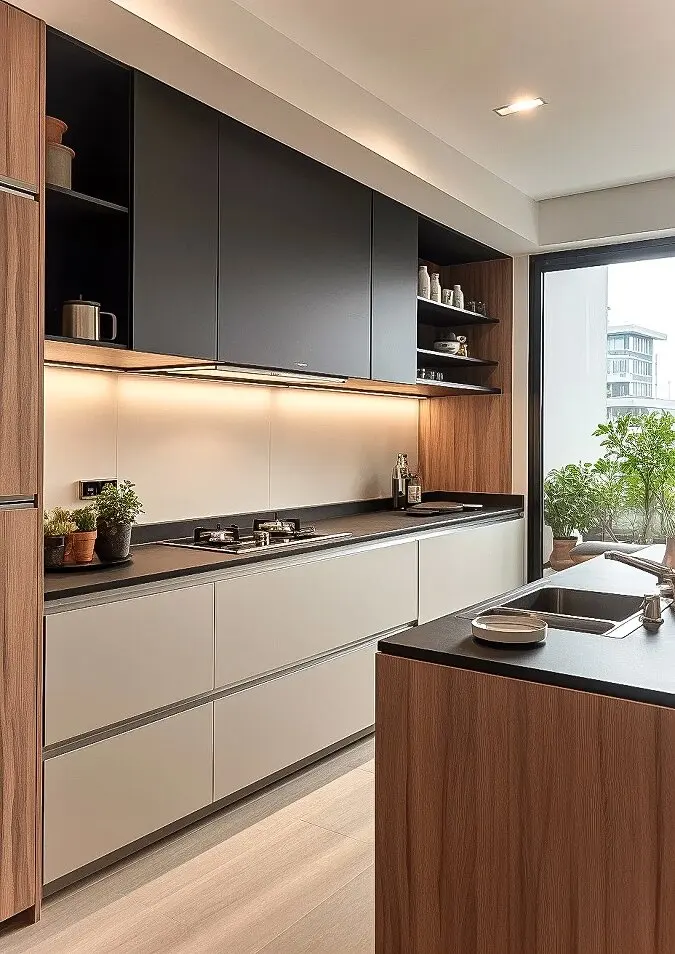 Whole House Design Modular Kitchen Island Cabinets Custom Cabinet Home ...