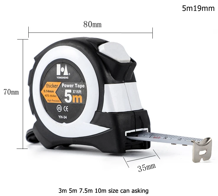 Factory Supply Customized Logo Metric Tape Measure Sticker 3m/5m/7.5m ...