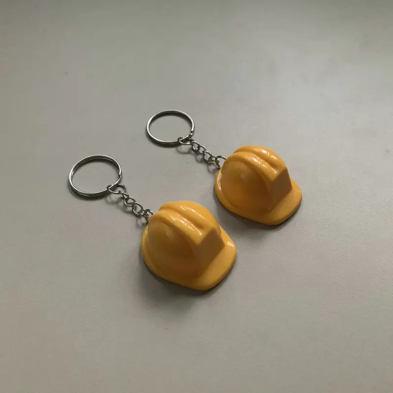 Promotional Gift Construction Party Favors Small Hat With Key Chain ...