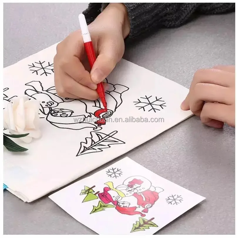 Coloring Bags for Kids Easy Paint Reusable by Number Kits DIY Art ...