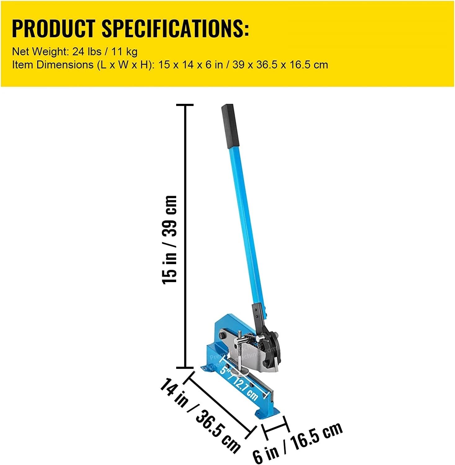 Hs-8 Manual Sheet Metal Hand Shearing Machine Sheet Metal Shear - Buy ...