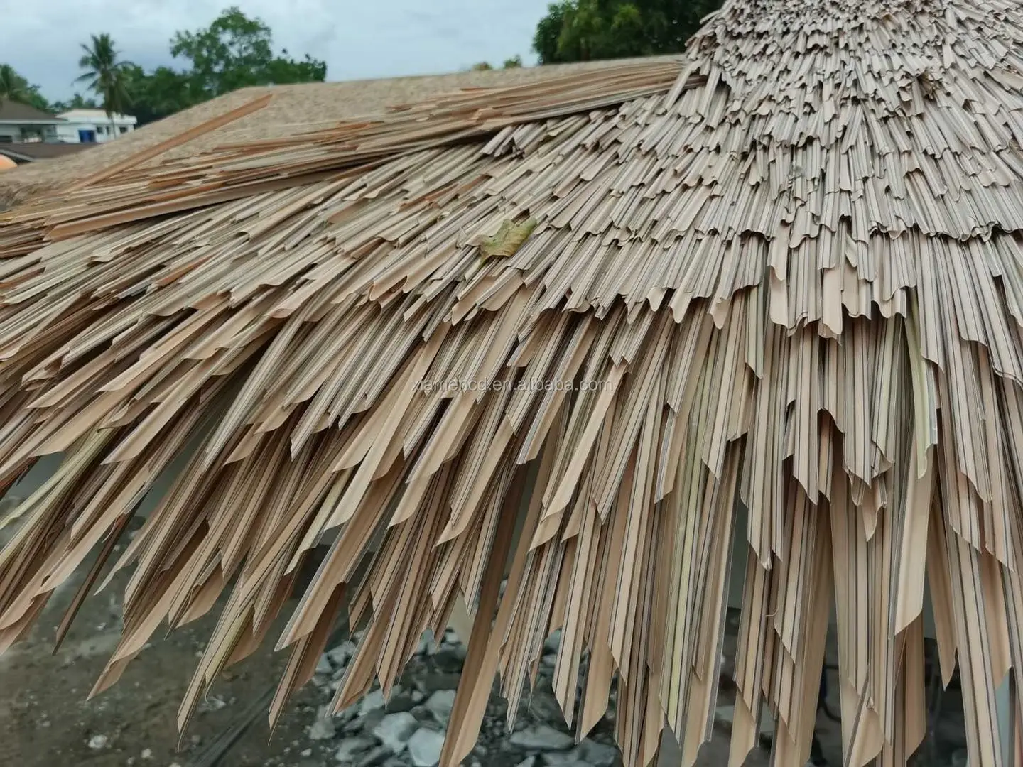 100cm Length Artificial Traditional Style Synthetic Resin Roof Tiles ...