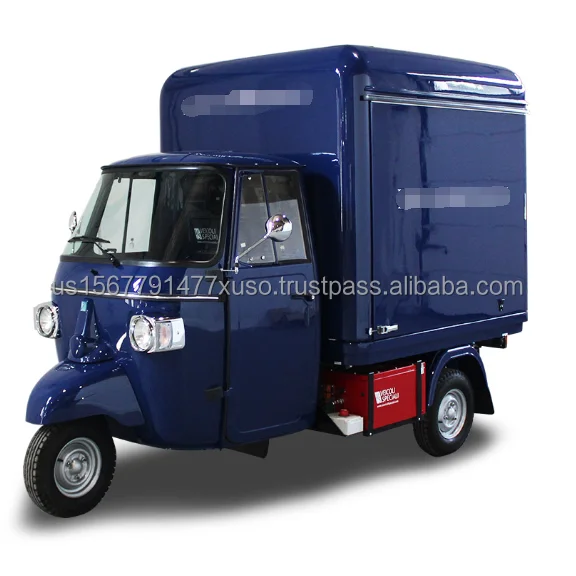 Piaggio Ape Trike Food Cart - Perfect for Events & Snacks