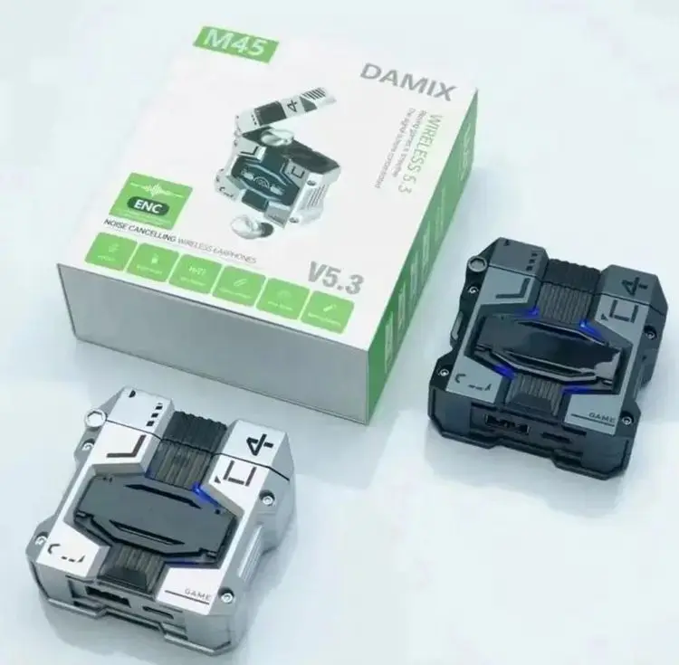 New Design Mecha Tws Low Latency Best Gaming Earbuds with Mic