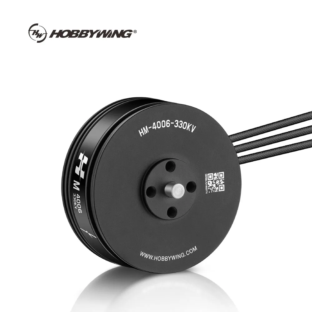Hobbywing HM-4006-HP Brushless Drone Motor 330KV - 2.3kg Thrust, 6S ...