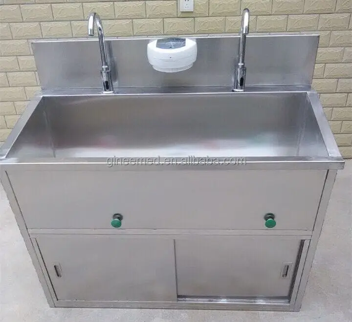 Ginee Medical Hospital Hand Sink Double Stations Clinic 2 3 Positions ...