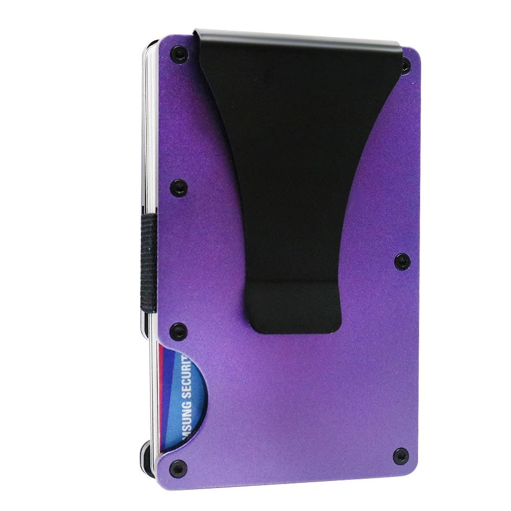 Wholesale Blank Metal Wallet For Laser Engraving,Mens Rfid Aluminum ...