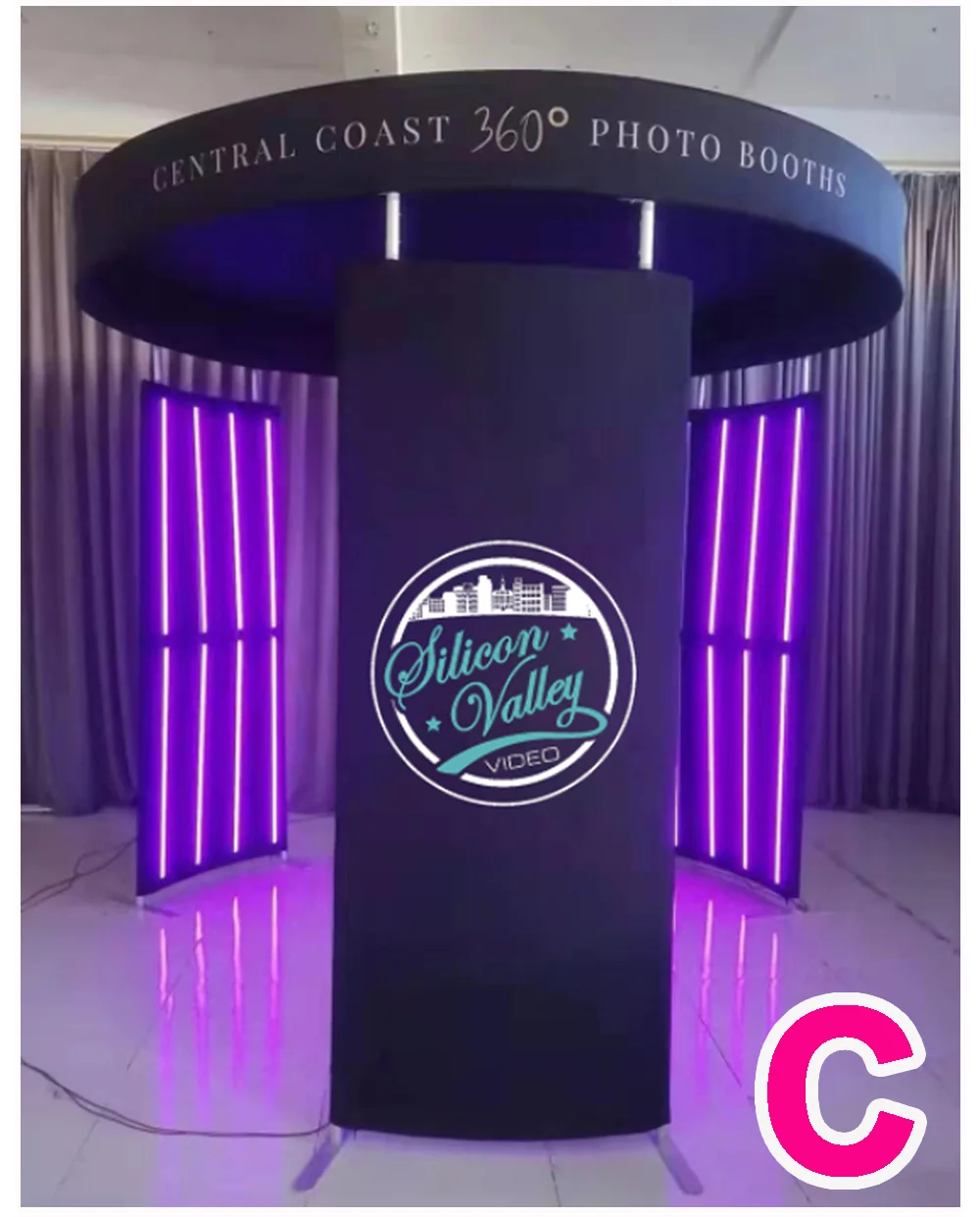 360 Photomaton Avec Boîtier De Toile De Fond Nouveau Design 360 ...
