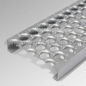 Walkway Catwalk Grip Strut Perforated Safety Grating Plank