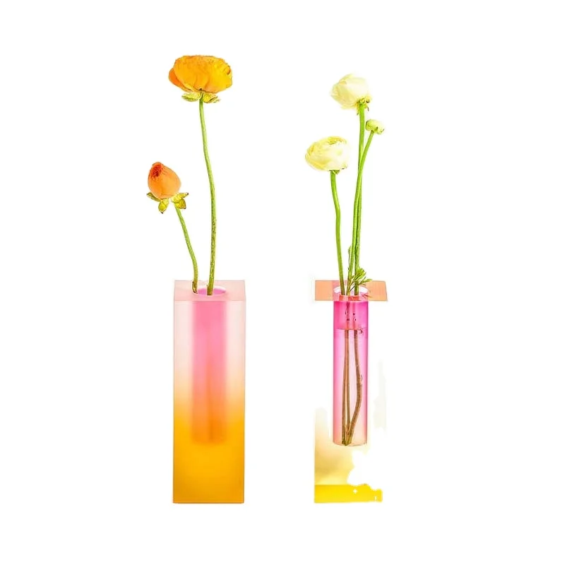 Modern Minimalist European Luxury Table Vases For Decors Color Square ...